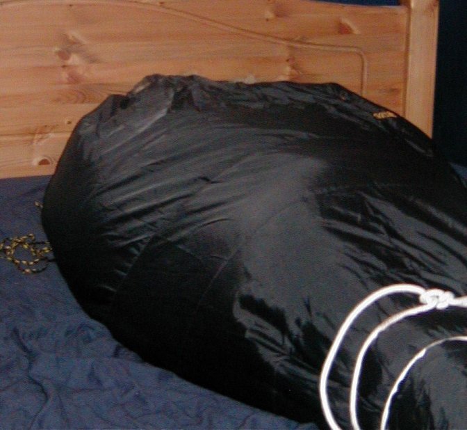 Sleeping Bag And Parka Bondage 9817