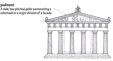 pediment