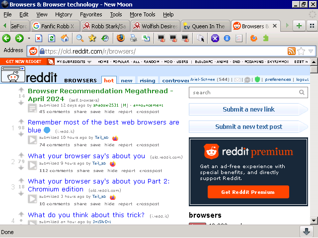 What Does Your Browser Look Like Now? : r/browsers
