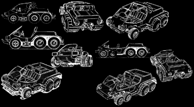 Armored Trooper Votoms - Land Vehicles
