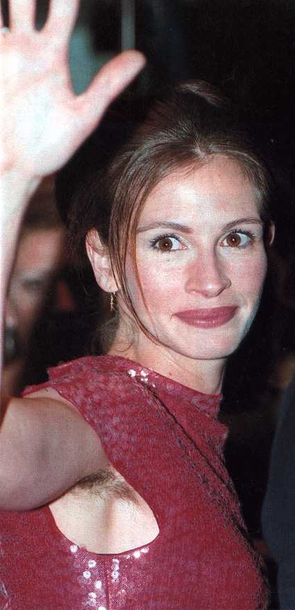 Julia Roberts Arm Hair
