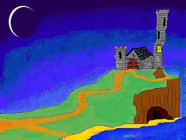 That castle looked a bit like this one..I still have it and several ...