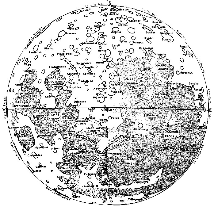 Mapas de la Luna