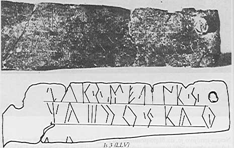 The inscription from Idria near Bače