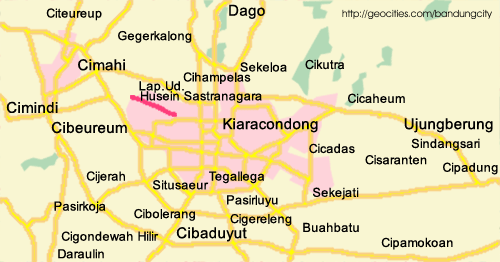 BANDUNG MAP