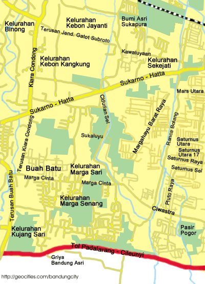 BANDUNG MAP