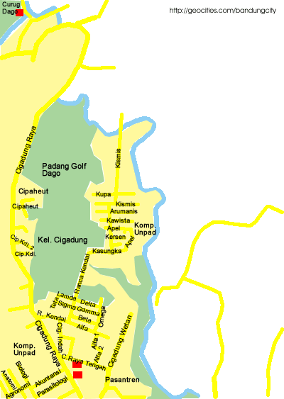 BANDUNG MAP