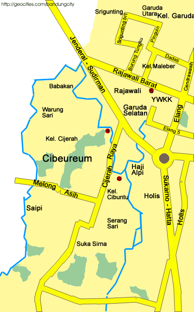 BANDUNG MAP