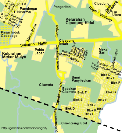 BANDUNG MAP