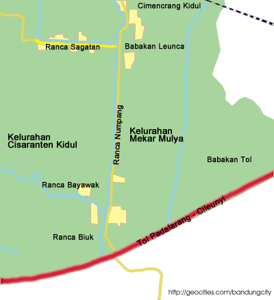 BANDUNG MAP