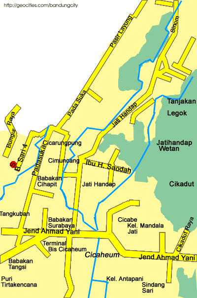 BANDUNG MAP