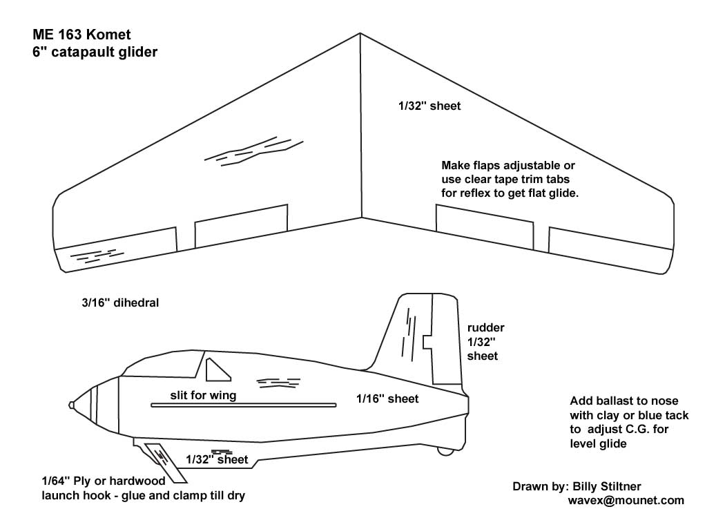 Micro Model Airplane Plans