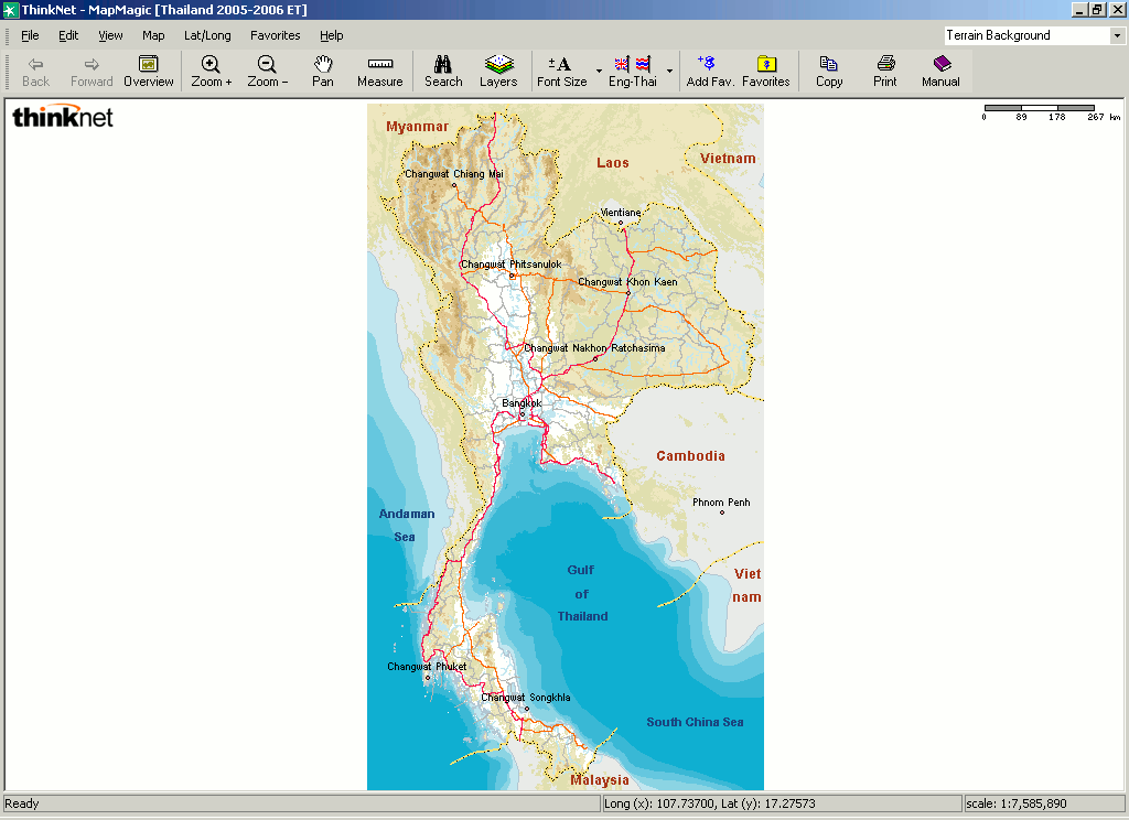 MapMagic Thailand 2005