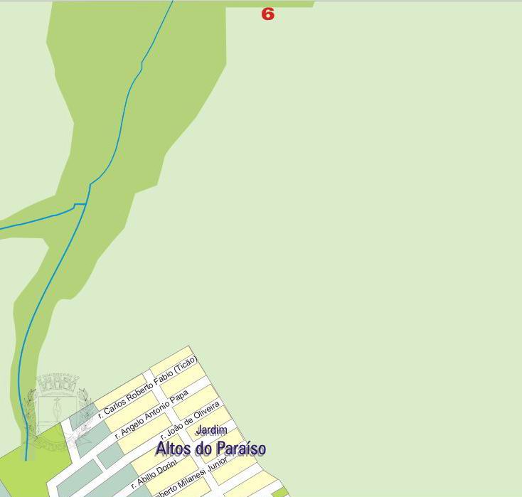 Mapas do setor norte de Botucatu