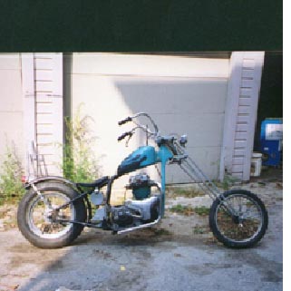 David Cosgrove's 1960 BSA A7 Chopper