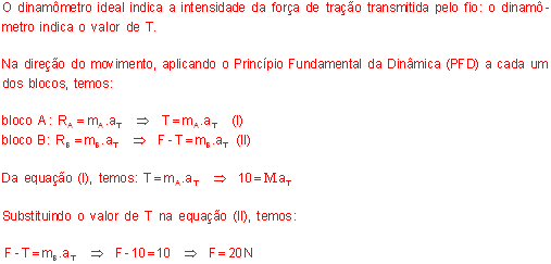 Forças de tração