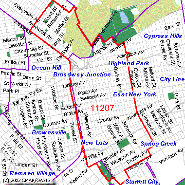 District Map / Boundaries / Zip Codes