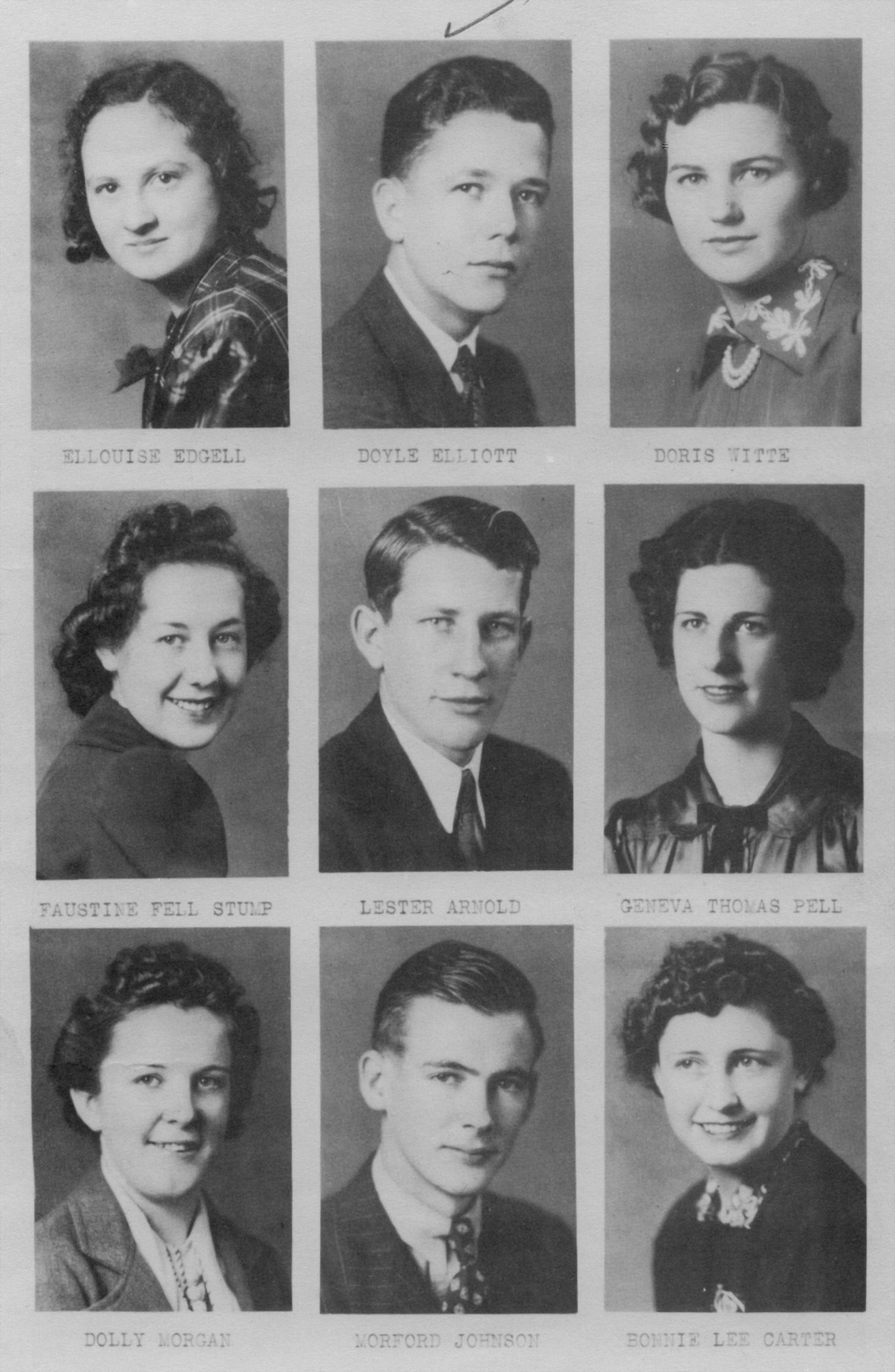 Calhoun County 1939 High School Yearbook