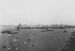 Map of Falmouth Docks 1933