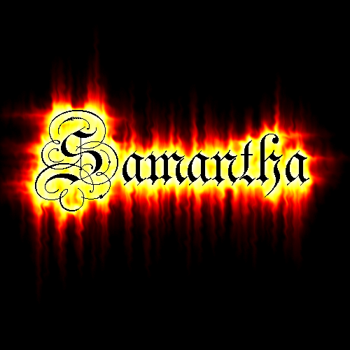 Personalized Fiery Names