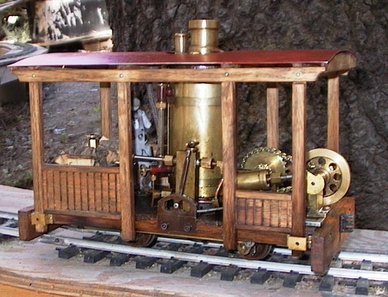 A POWERFUL CHAIN DRIVE LOCOMOTIVE