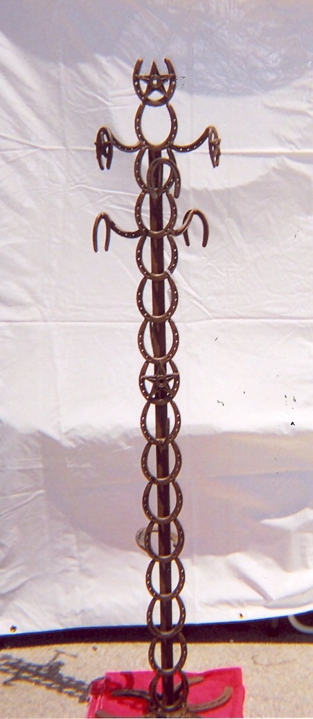 Bill Beemer Horseshoe Art