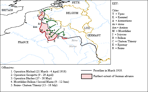The German Spring Offensive