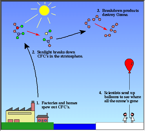 Causes of Ozone Depletion