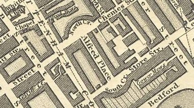 Chenies Street Chambers - London maps