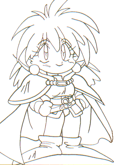 Slayers Coloring Book