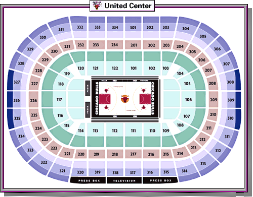 Chicago Bulls Seating