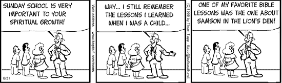 Church of the Covered Dish - Samson?