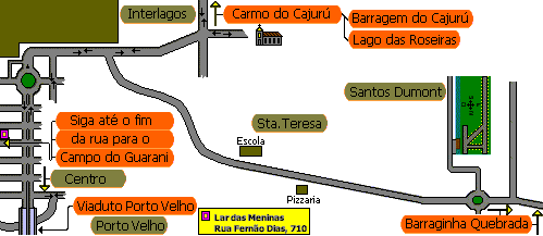 Divinópolis Turismo - Mapas - Aeroporto