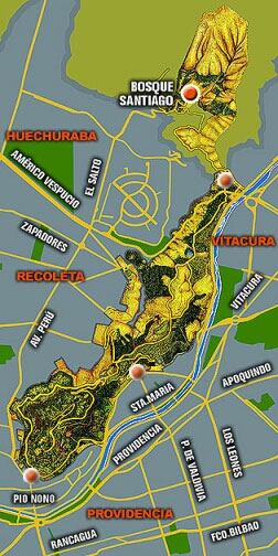 Mapas Parque Metropolitano