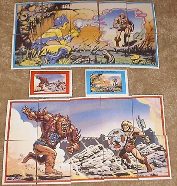 1984 Tops He-Man Sticker Set