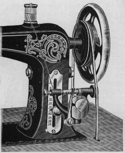 Antique Sewing Machine Resource - Eldredge/National Machines