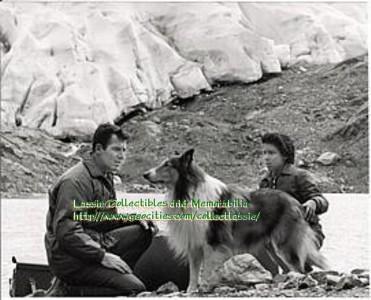 Scott Turner (Jed Allan), Lassie (Mire) and Neeka (Mark Miranda)