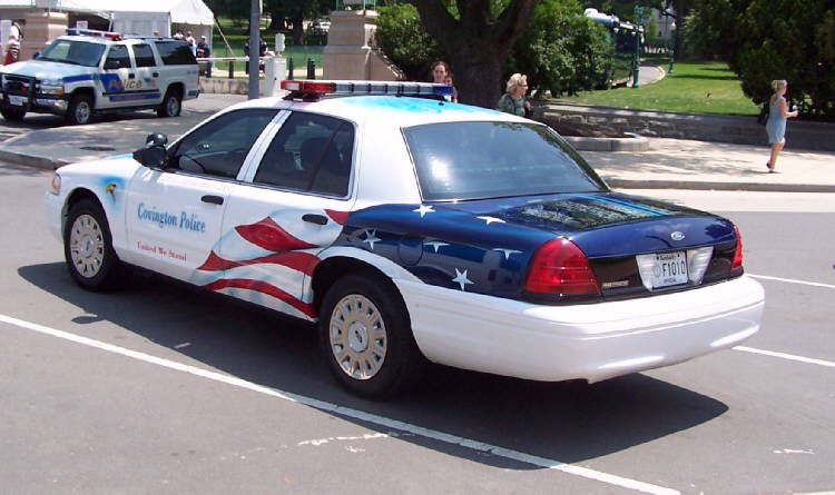 police cars