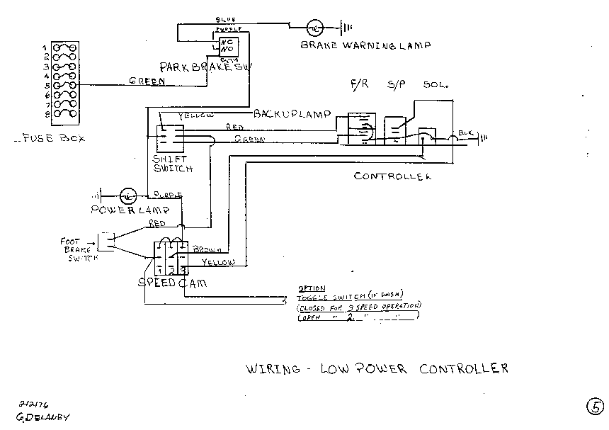 Wiring Diagrams for Citicars made before 1976