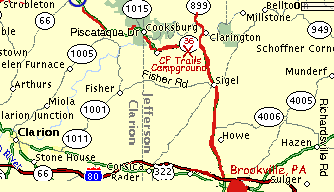 Cook Forest Trails Campground