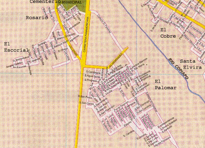 Plano de la ciudad de Copiapó