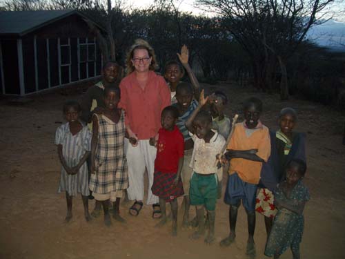The Local Kids Around Our House in Wamba