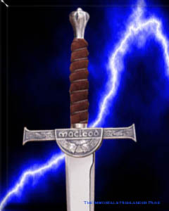 Highlander Movie Sword