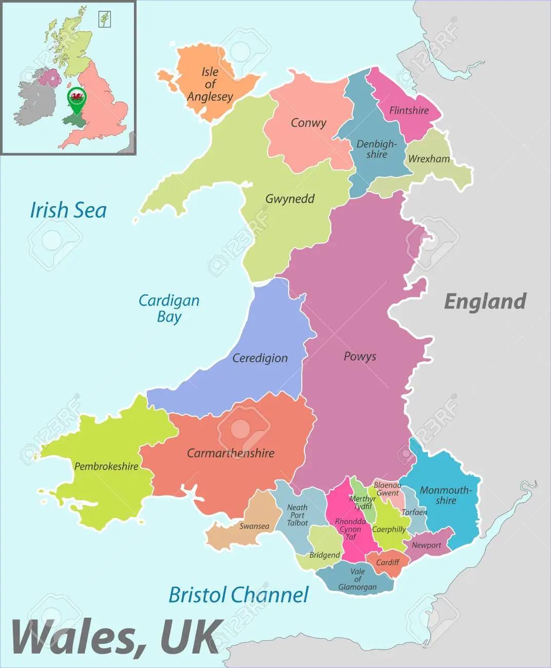 Wales Regions