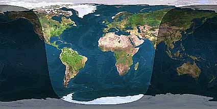Near Real Time DX Monitor for Europe-Pacific Propagation on Eleven Meters.