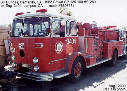 Crown fire engines by Serial Number