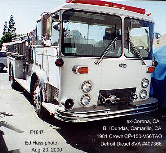 Crown Firecoach Apparatus