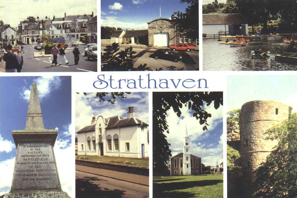 Strathaven in Old Picture Postcards and Photographs