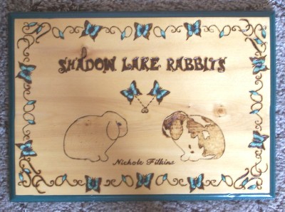 Custom Rabbitry & Cavy Signs