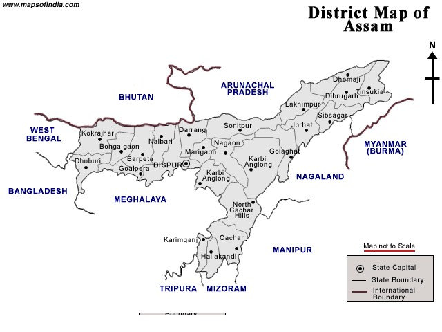 Cyber Guwahati-->Assam>Map>District Maps of Assam,Cyber Guwahati,News ...